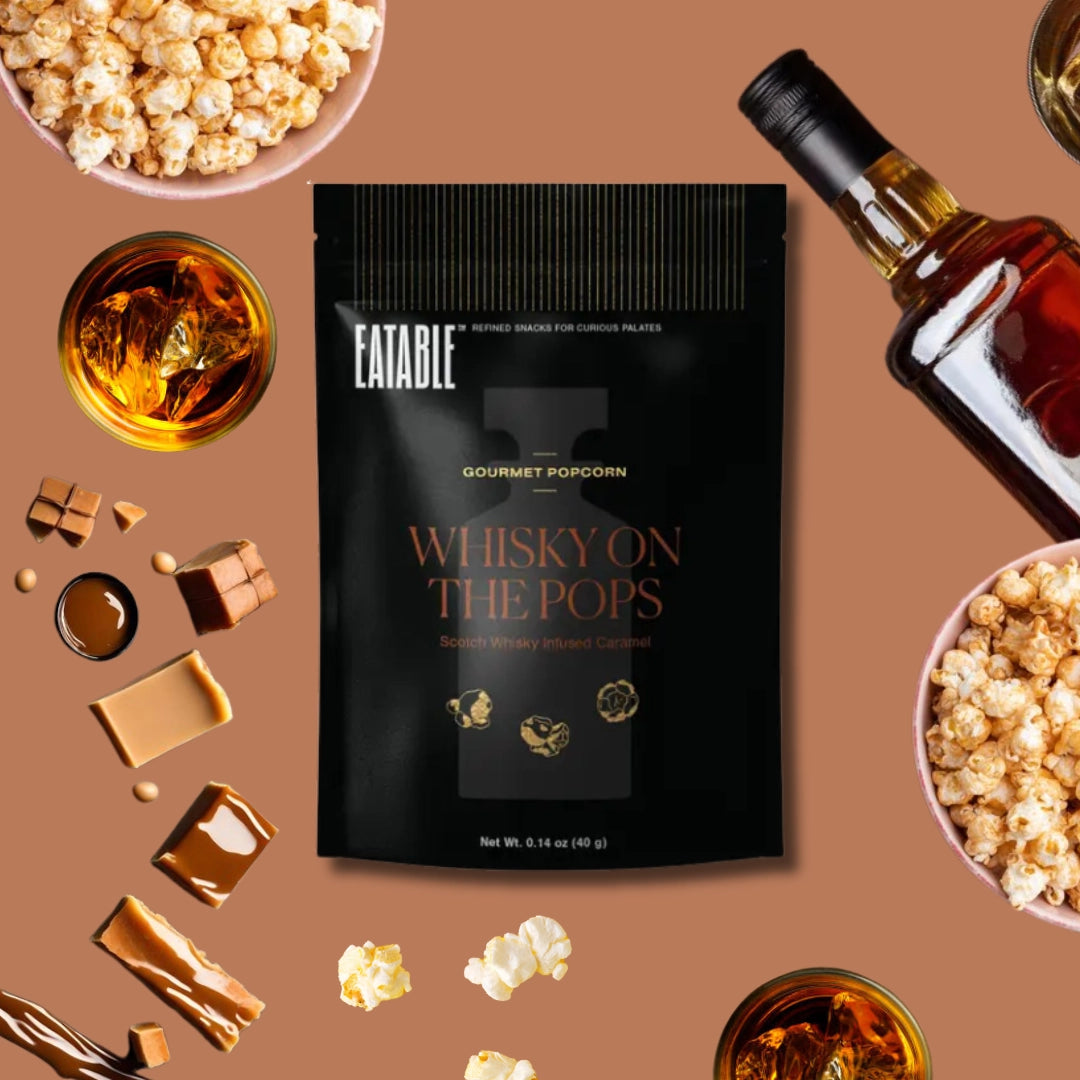 Mini Whisky On the Pops - Gourmet Caramel Kettle Popcorn – QUA BOXES
