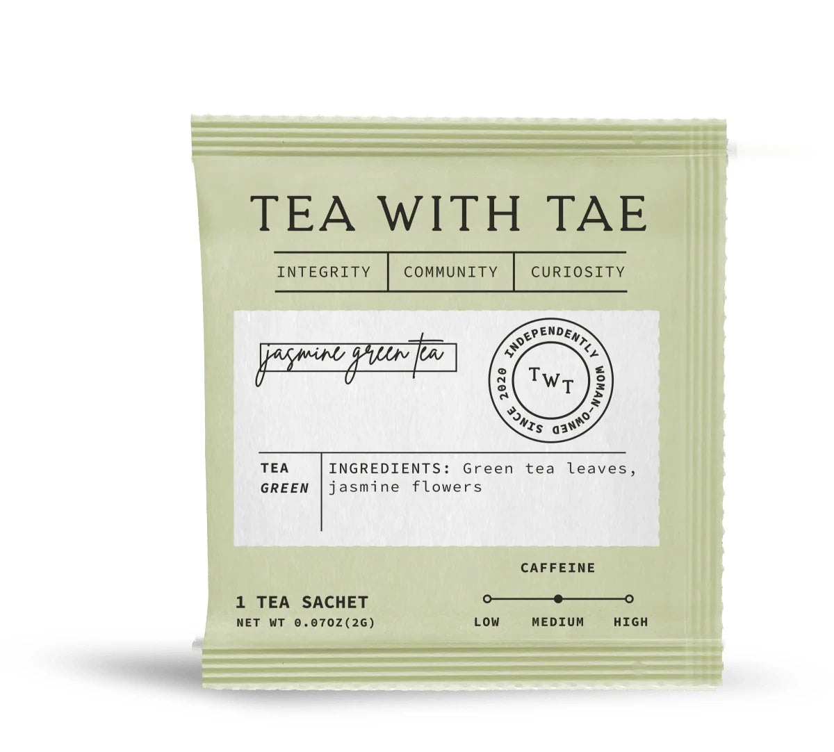 Jasmine Green Tea Sachet .. . ........... . – QUA BOXES